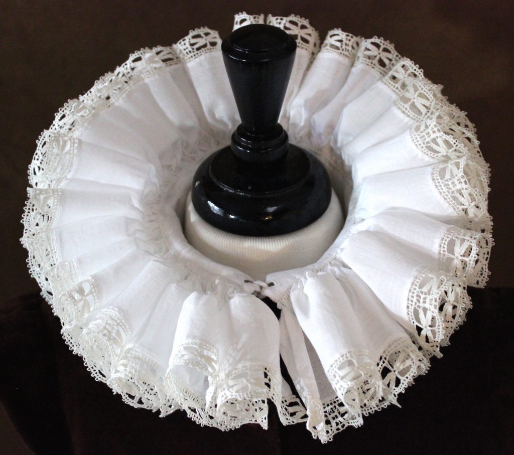 The Finished Starched Fancy Ruff! – Centuries-Sewing