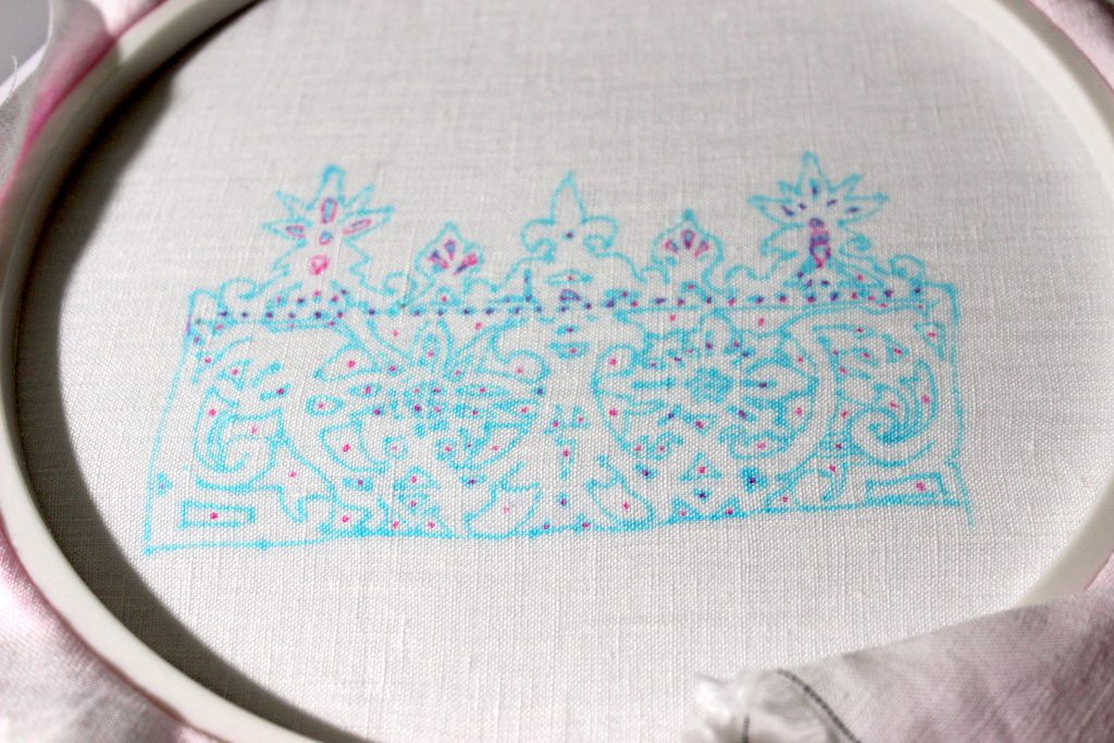 My First Cut Work Lace Project with Free Motion Embroidery – Centuries ...